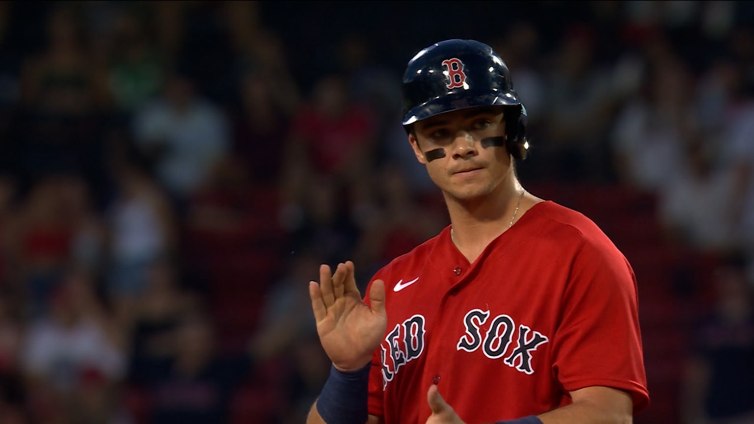 Bobby Dalbec drives a two-run double to center field | 08/13/2021 ...