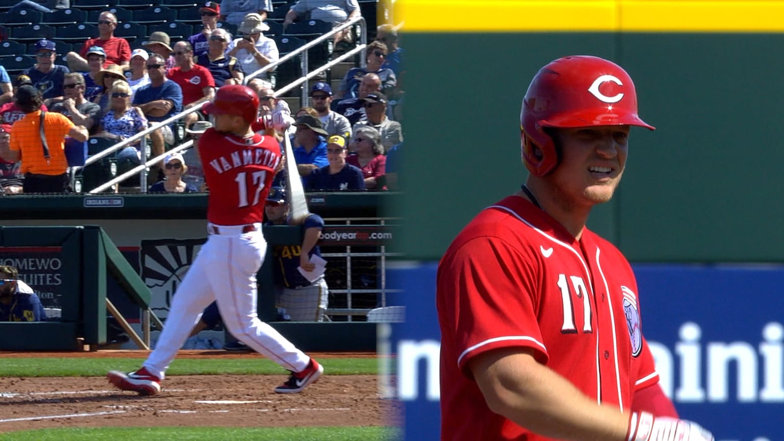 Josh VanMeter cranks an RBI double to the corner | 03/05/2020 ...
