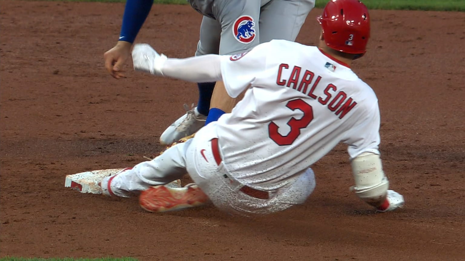 Dylan Carlson lines an RBI double to left field | 07/20/2021 | St ...