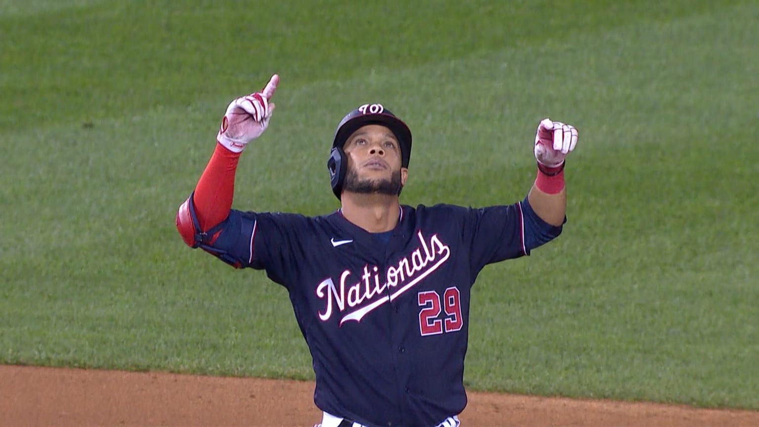 Yadiel Hernandez rips an RBI double to right field | 09/26/2020 | St ...