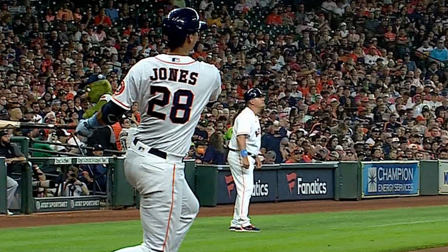 Taylor Jones laces an RBI double to left field | 06/20/2021 | Houston ...