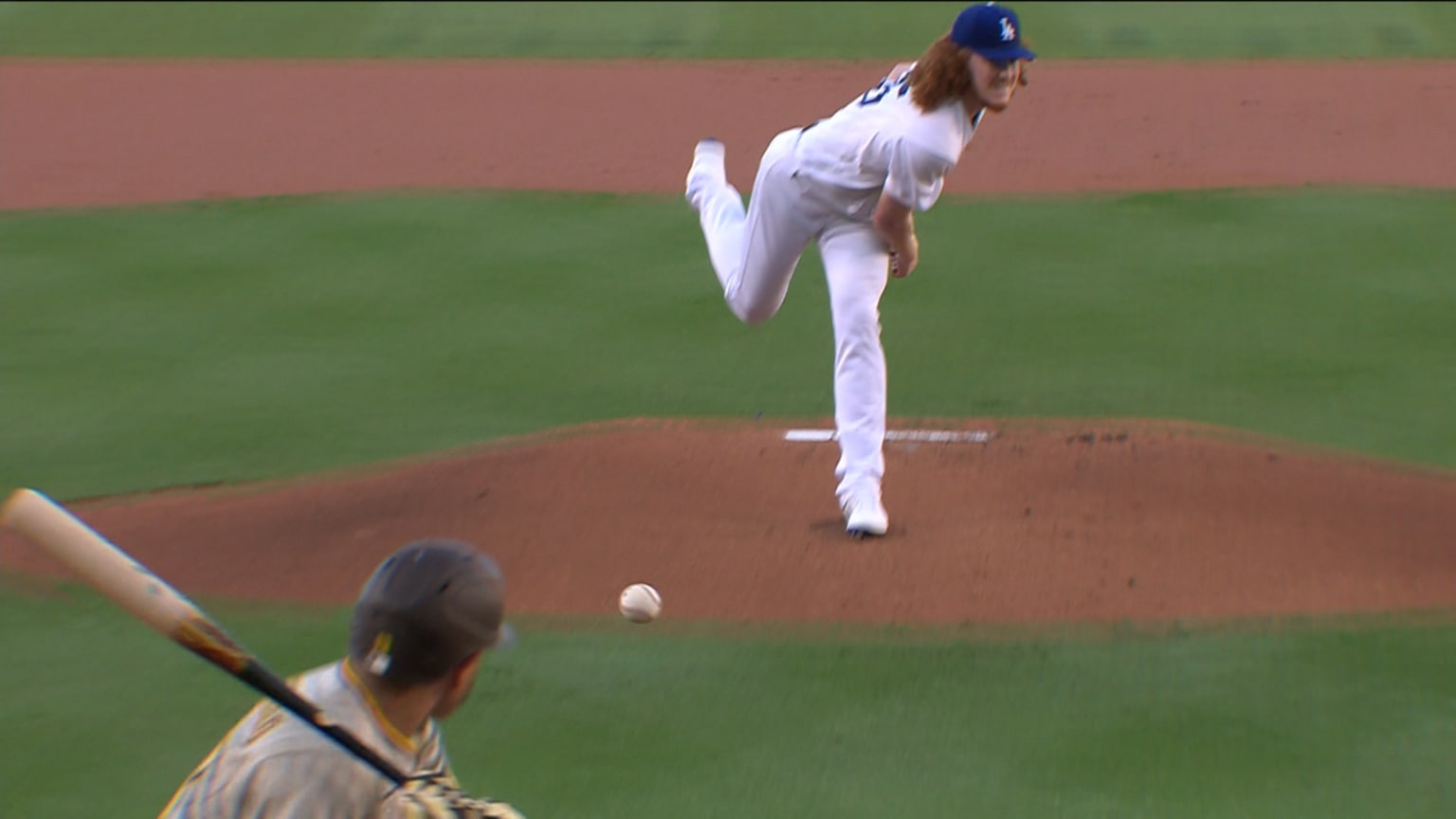 Dustin May strikes out Manny Machado | 08/10/2020 | New York Mets