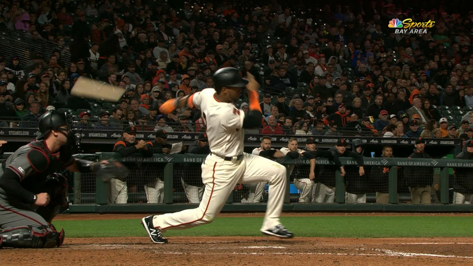 ARI@SF: Avelino records his first Major League RBI | 08/26/2019 | San ...