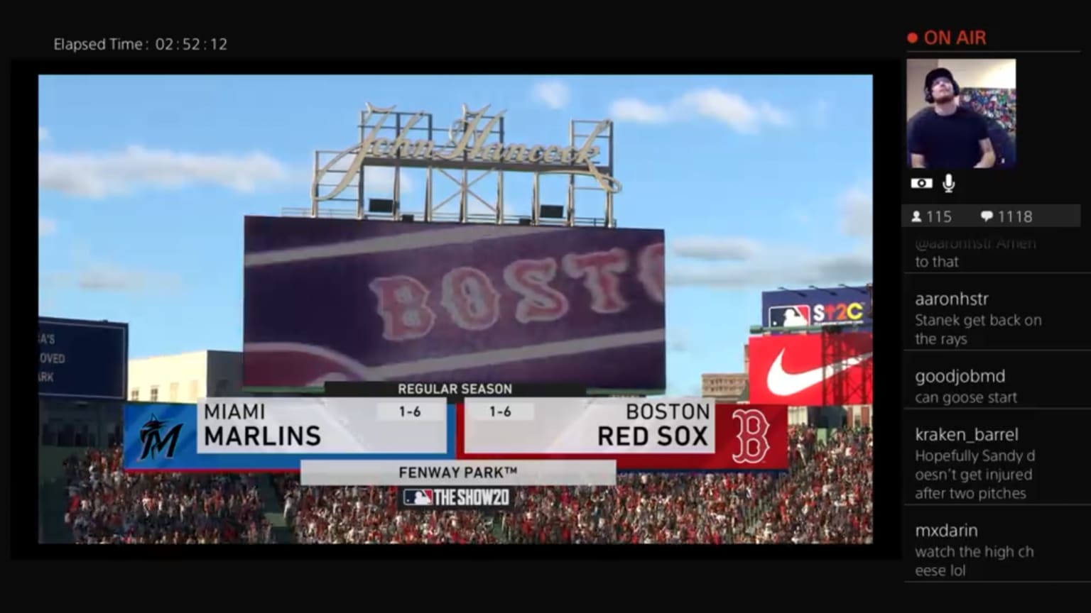 Ryne Stanek vs. Eduardo Rodriguez in MLB The Show 20 | 04/15/2020 ...