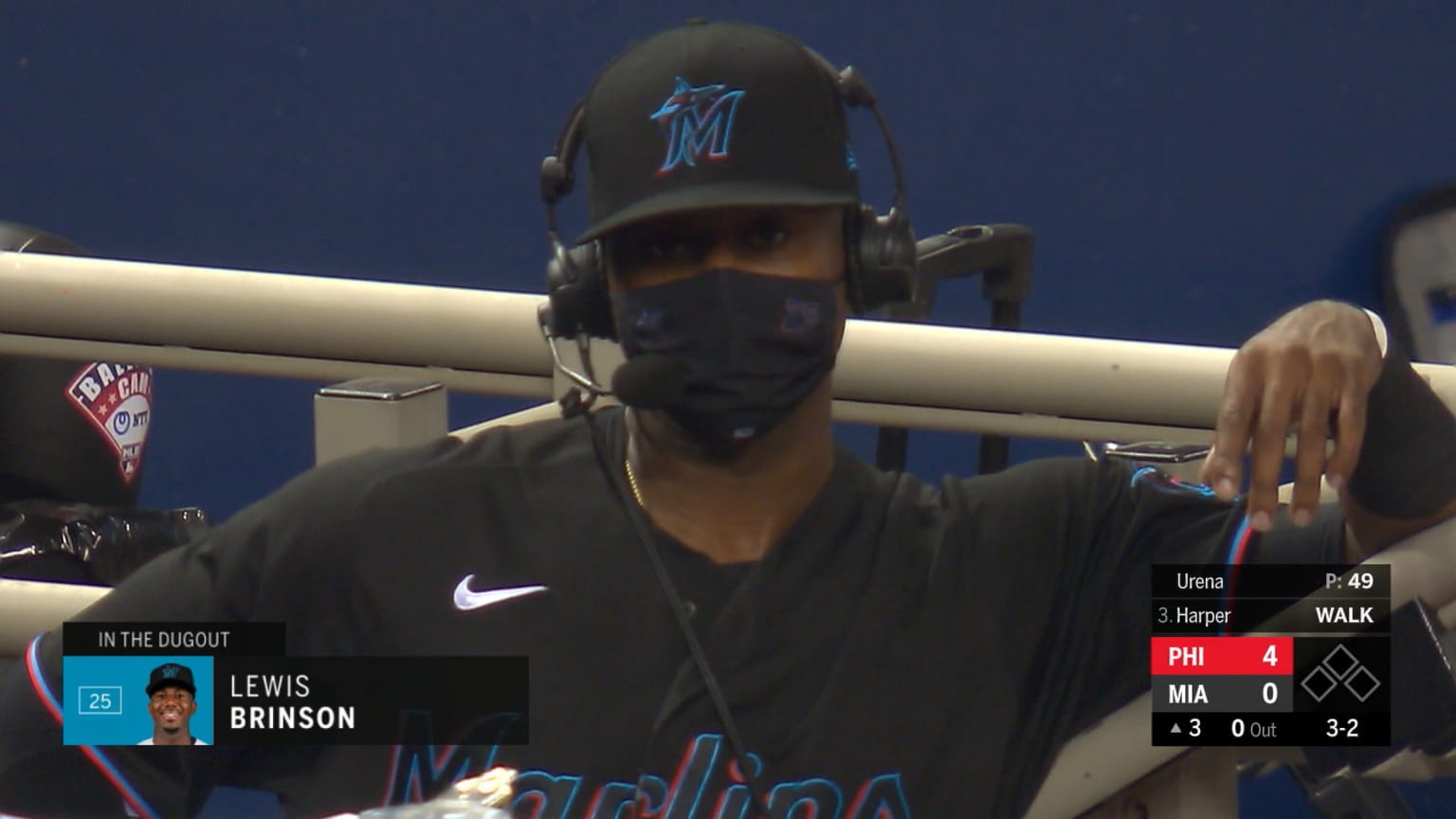 Lewis Brinson discusses his recent success | 09/12/2020 | Miami Marlins