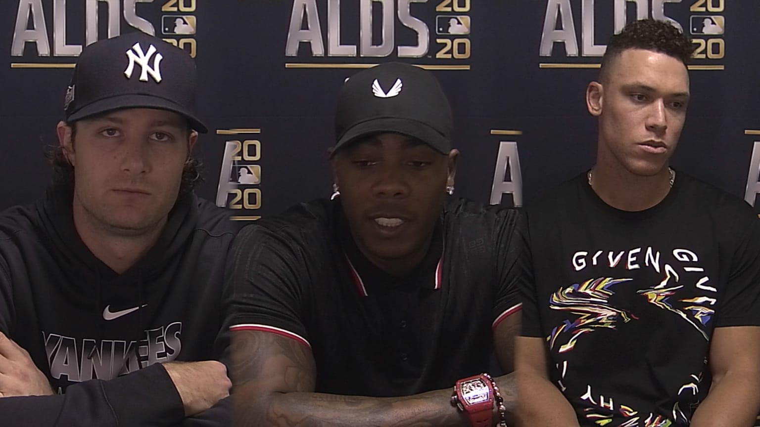 Cole, Chapman on the loss in Game 5 of the ALDS | 10/09/2020 | New York ...