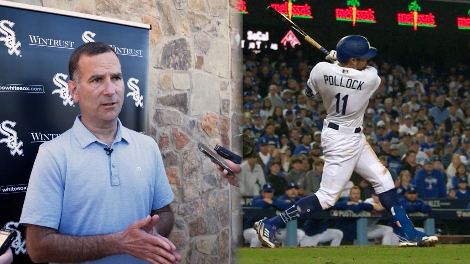 General Manager Rick Hahn on acquiring AJ Pollock | 04/01/2022 ...