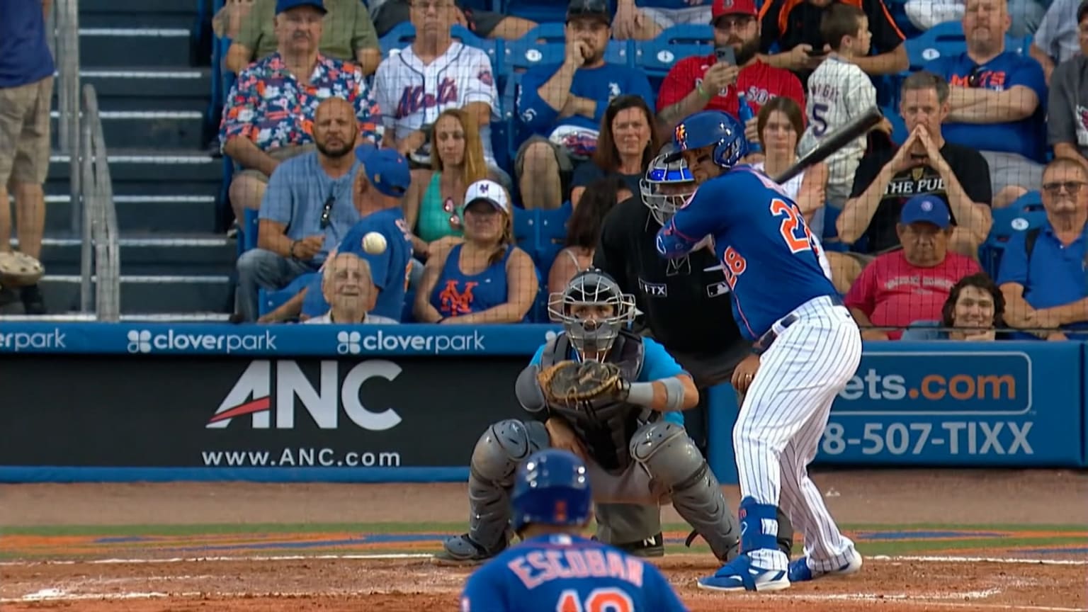 J.D. Davis smacks a double to left-center field | 03/24/2022 | MLB.com
