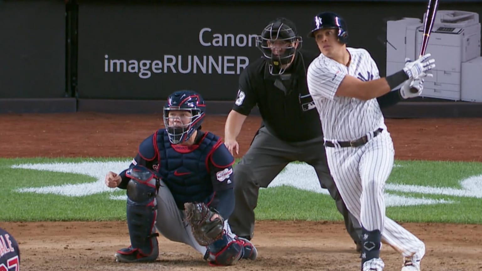 Aaron Judge scores on Urshela's hit, Puig's error | 08/16/2019 | New ...