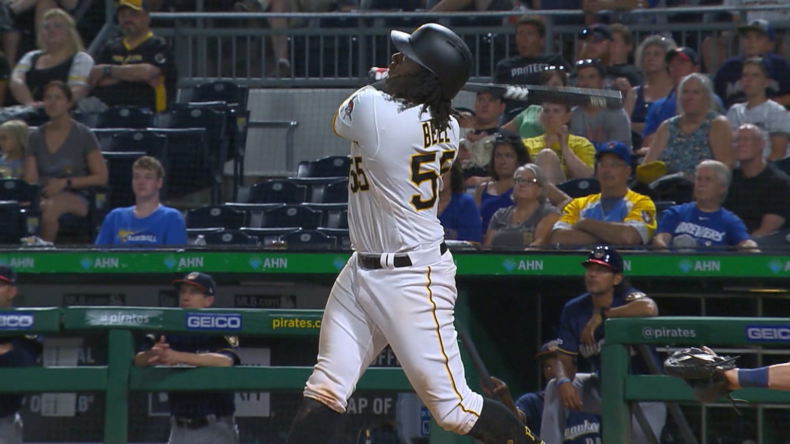 Bell hits 2 homers into Allegheny River on the fly | 12/14/2019 | Los ...