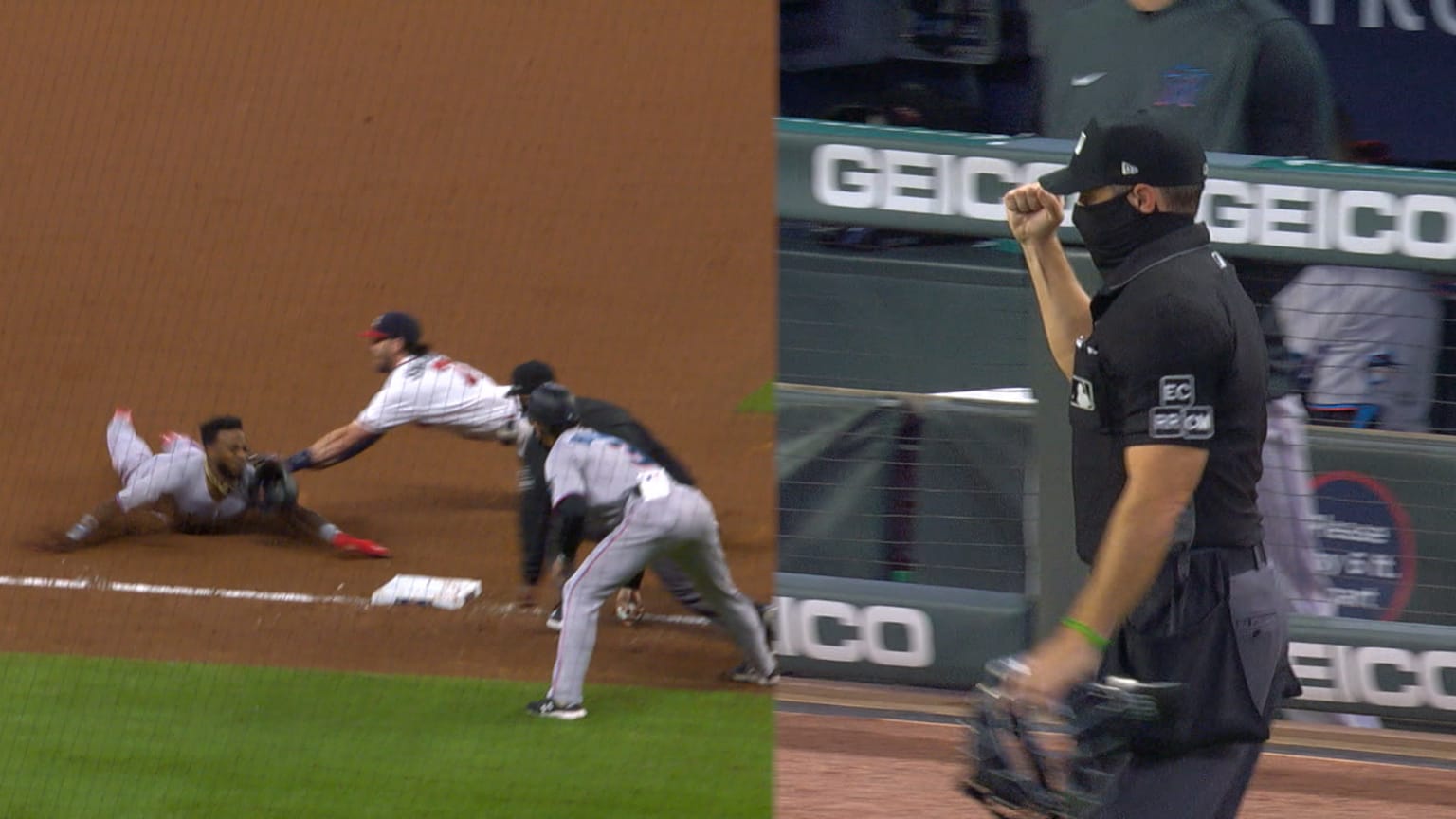 Freddie Freeman turns a nice double play in the 9th | 09/21/2020 ...
