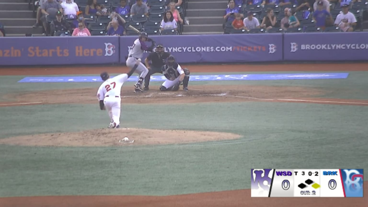 Dominic Hamel fans seven for Cyclones | 08/05/2022 | New York Mets