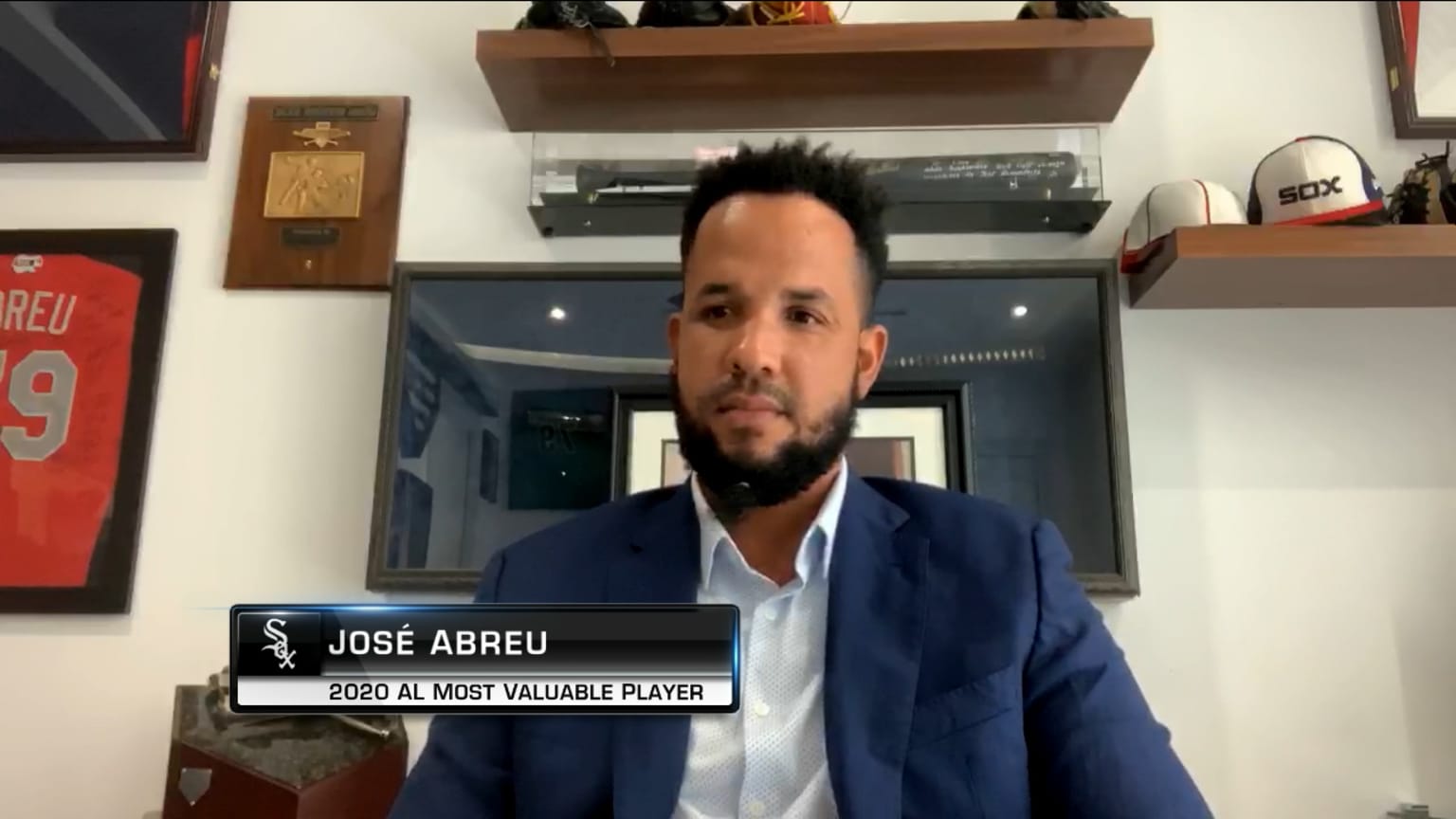 José Abreu on Hank Aaron Award | 12/08/2020 | San Diego Padres
