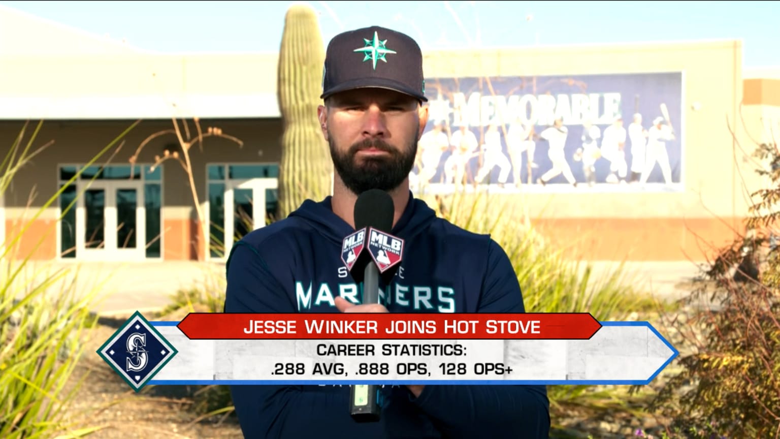 Jesse Winker on joining the Mariners, 2021 season | 03/17/2022 ...