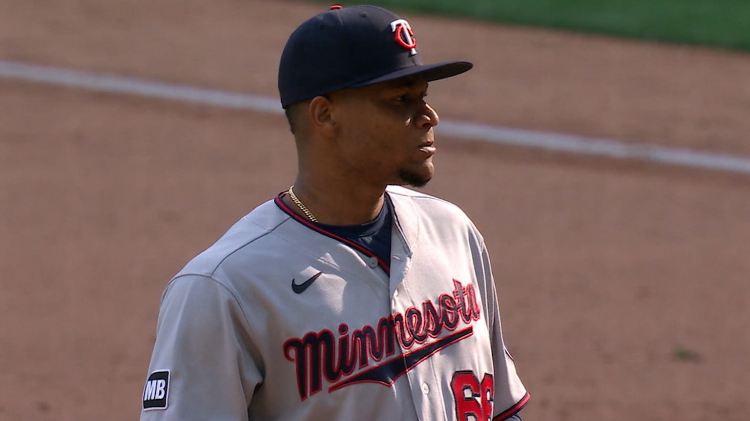 Jorge Alcala poncha a Travis Shaw para el out final | 04/04/2021 | Los ...