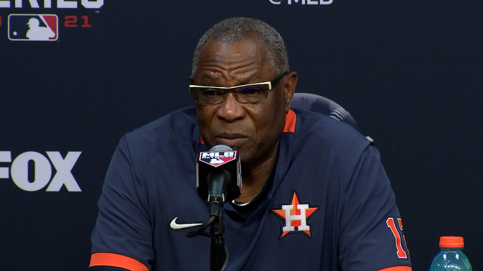 Astros manager Dusty Baker on Urquidy starting Game 7 | 11/02/2021 ...