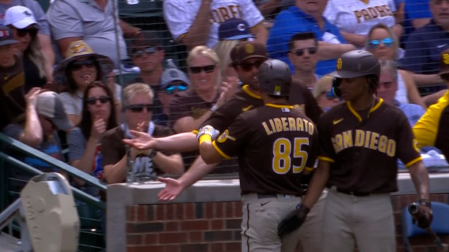 Luis Liberato hits his first homer of the spring | 03/19/2022 | San ...