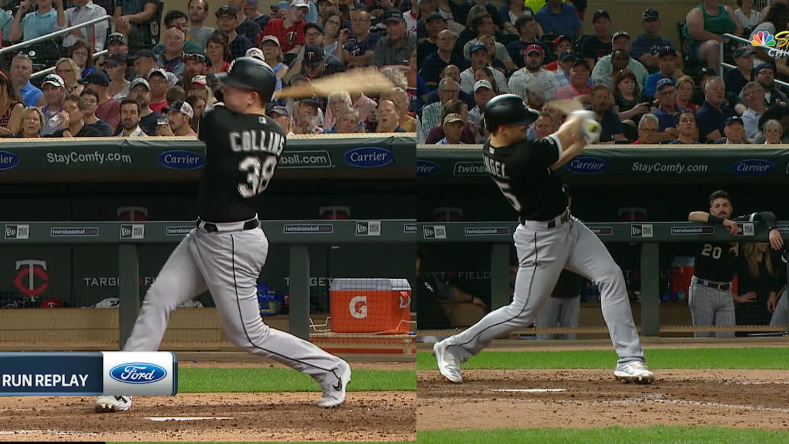 CWS@MIN: Collins, Engel hit back-to-back jacks | 09/17/2019 | Chicago ...
