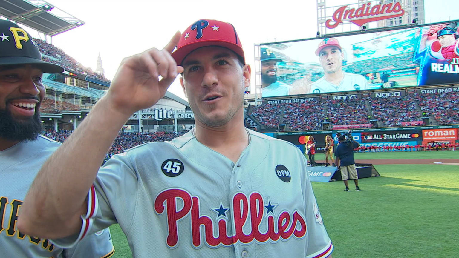 ASG 2019: Realmuto introduced at All-Star Game | 07/09/2019 | New York Mets
