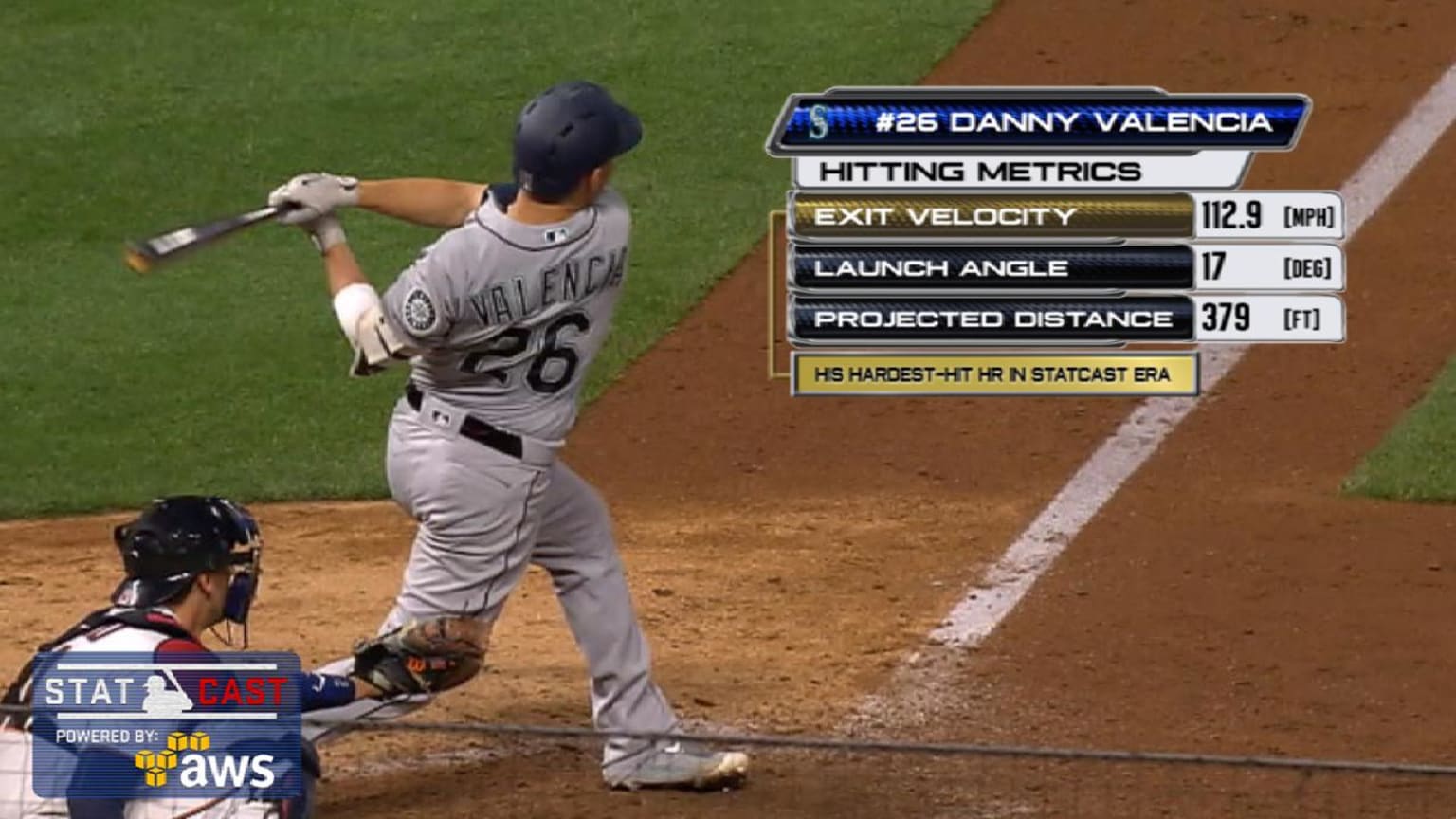 SEA@MIN: Statcast measures Valencia's 112.9-mph homer | 06/12/2017 ...