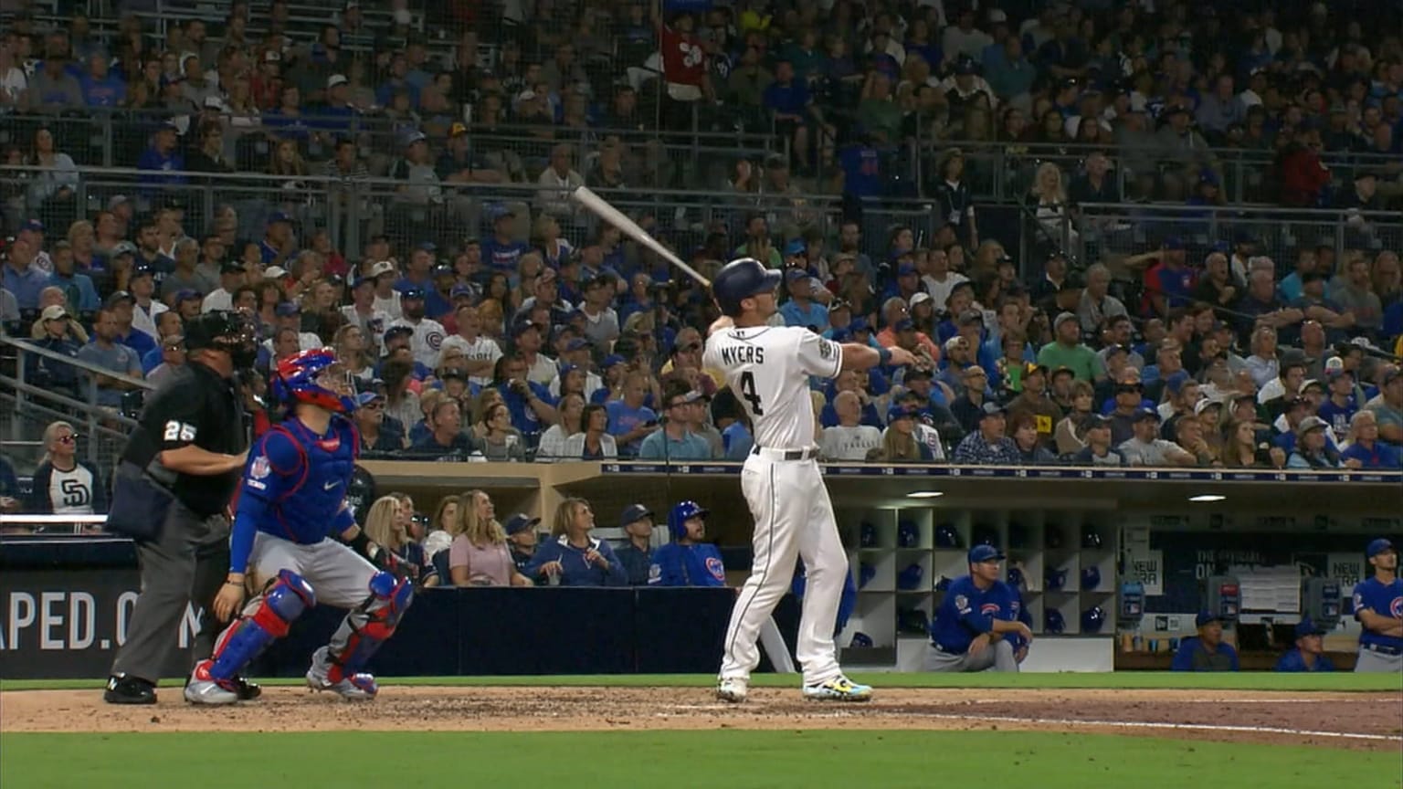 CHC@SD: Myers plates Machado on a sacrifice fly | 09/09/2019 | San ...