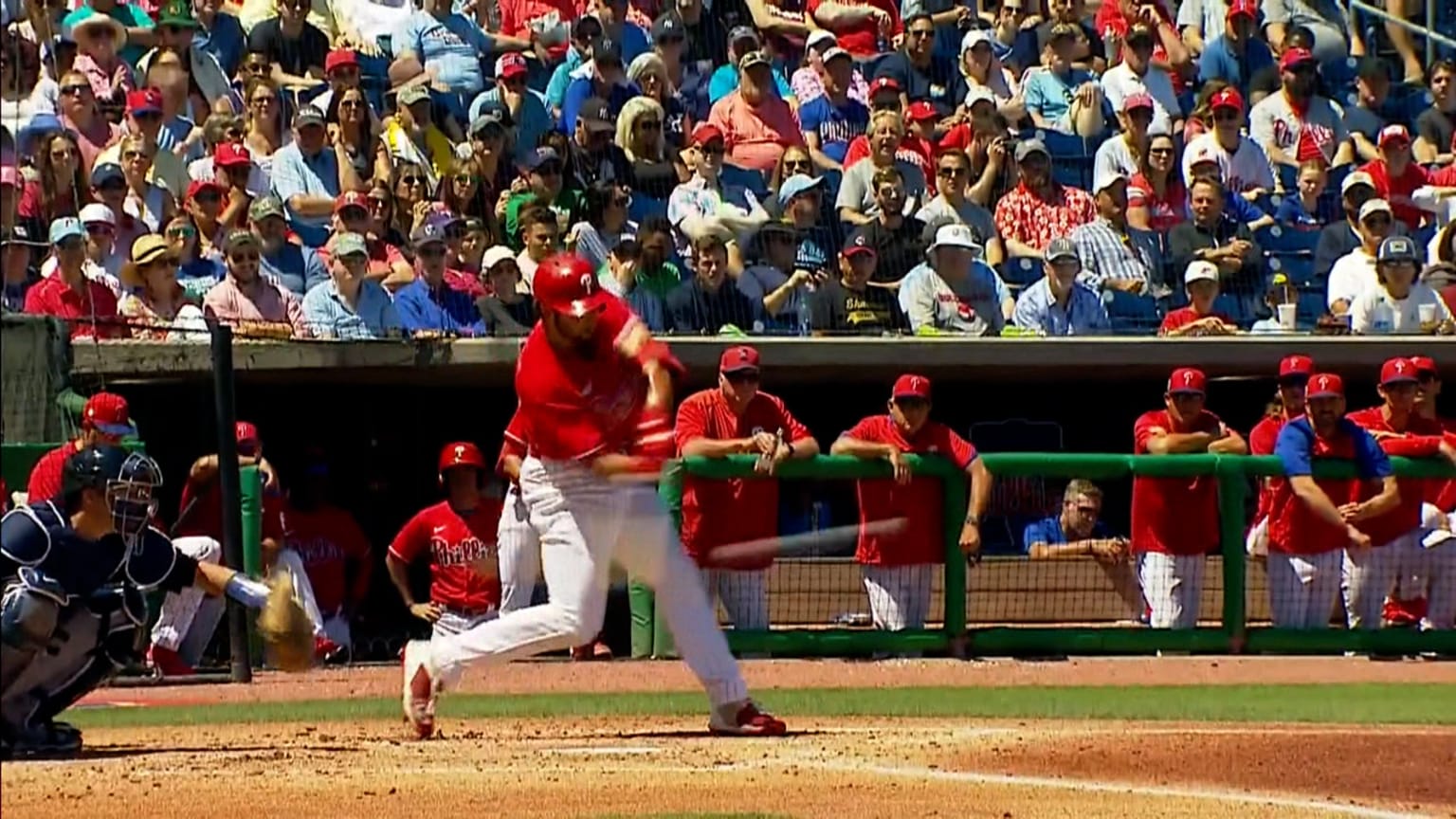 Matt Vierling clears the bases with double in 1st | 03/25/2022 | MLB.com
