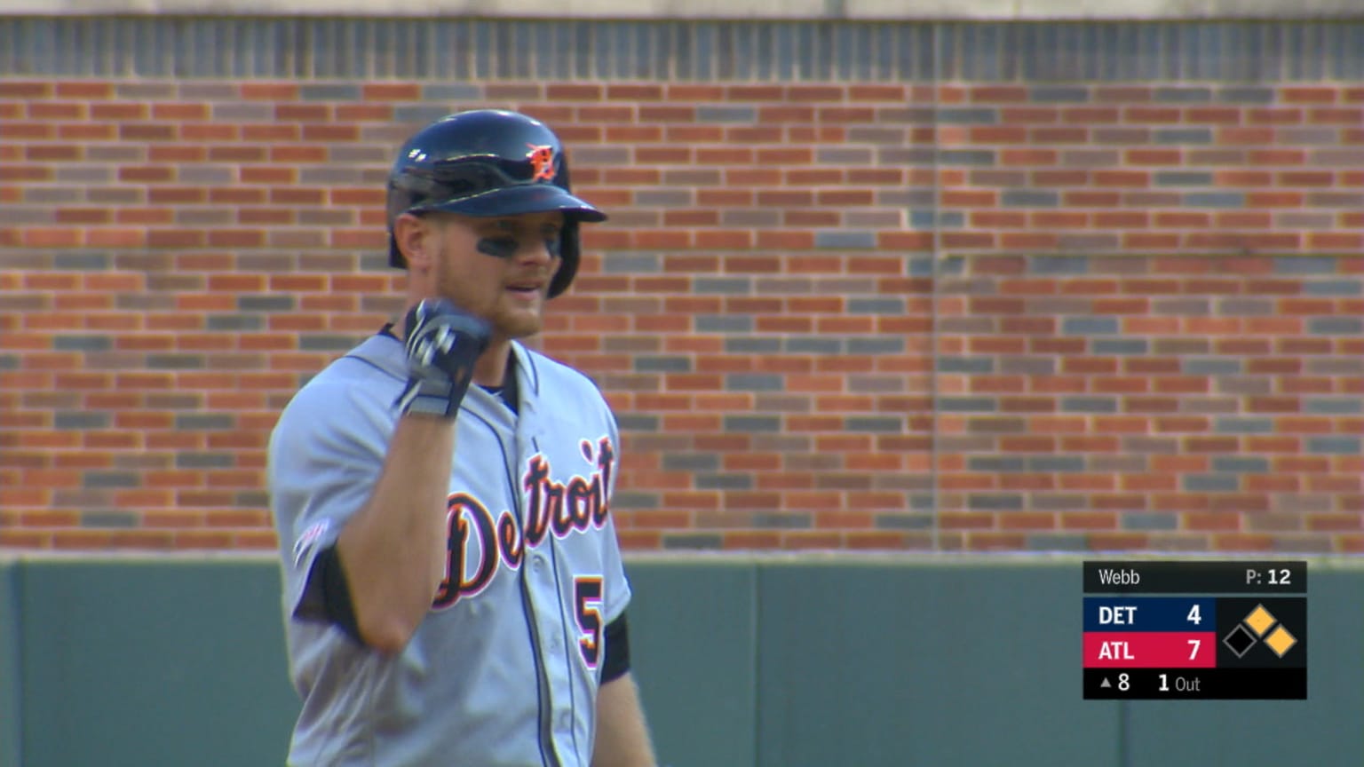 DET@ATL: Hicks plates Dixon with an RBI double | 06/01/2019 | Detroit ...