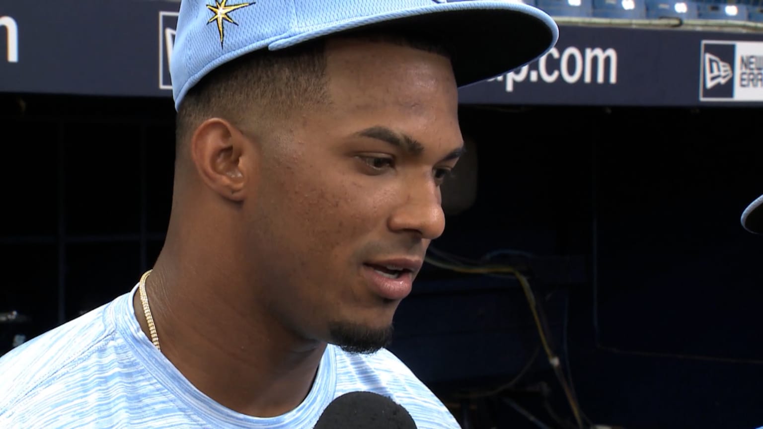 Wander Franco on his excitement prior to MLB debut | 06/22/2021 | Tampa ...