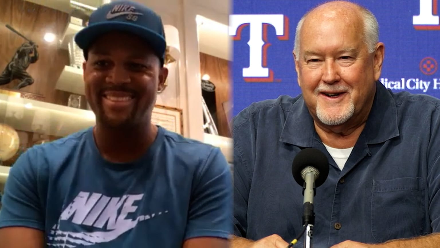 Adrián Beltré and Chuck Morgan on the Rangers HoF | 08/13/2021 | Texas ...
