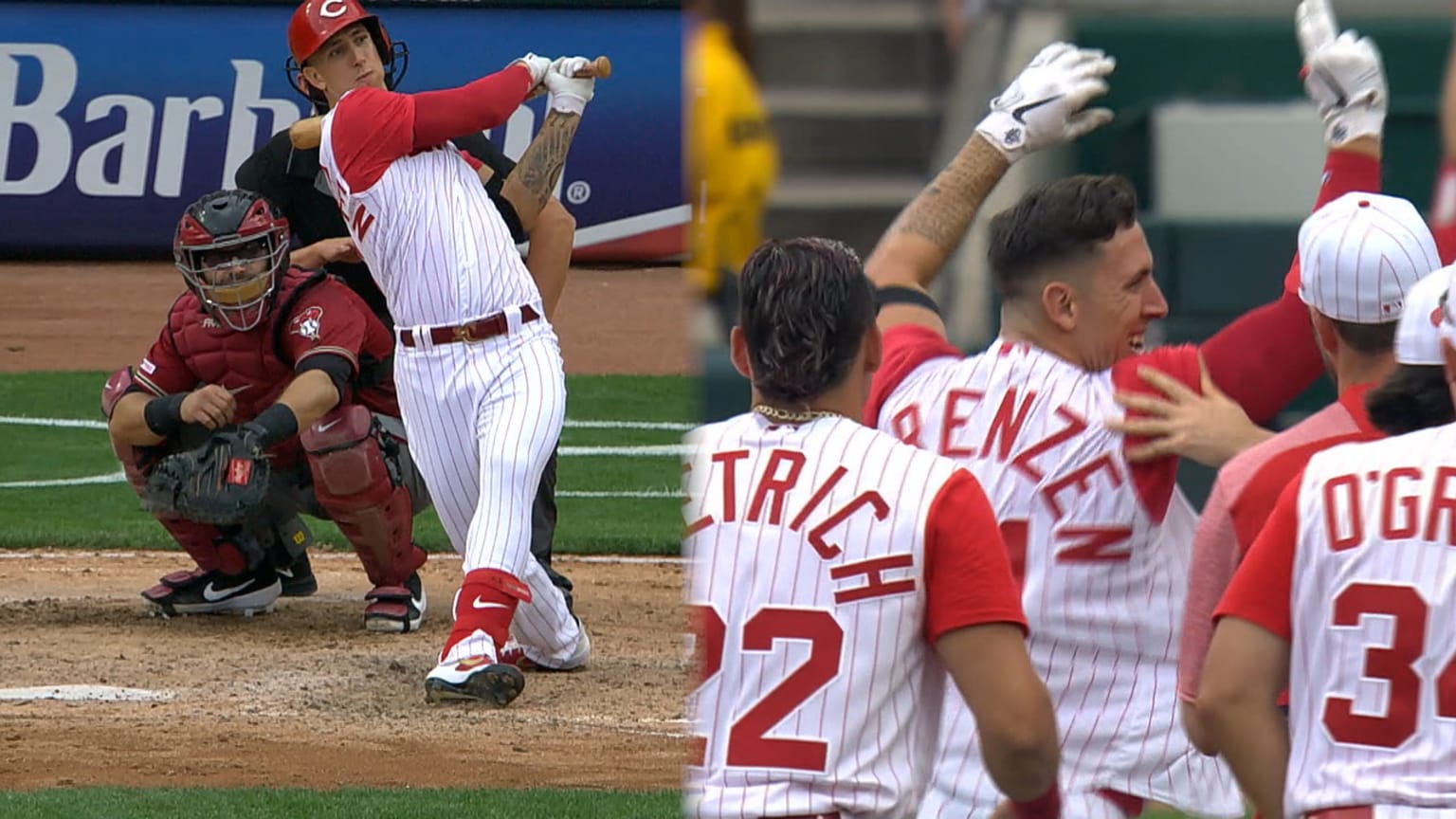 Lorenzen's walk-off double | 09/08/2019 | Cincinnati Reds