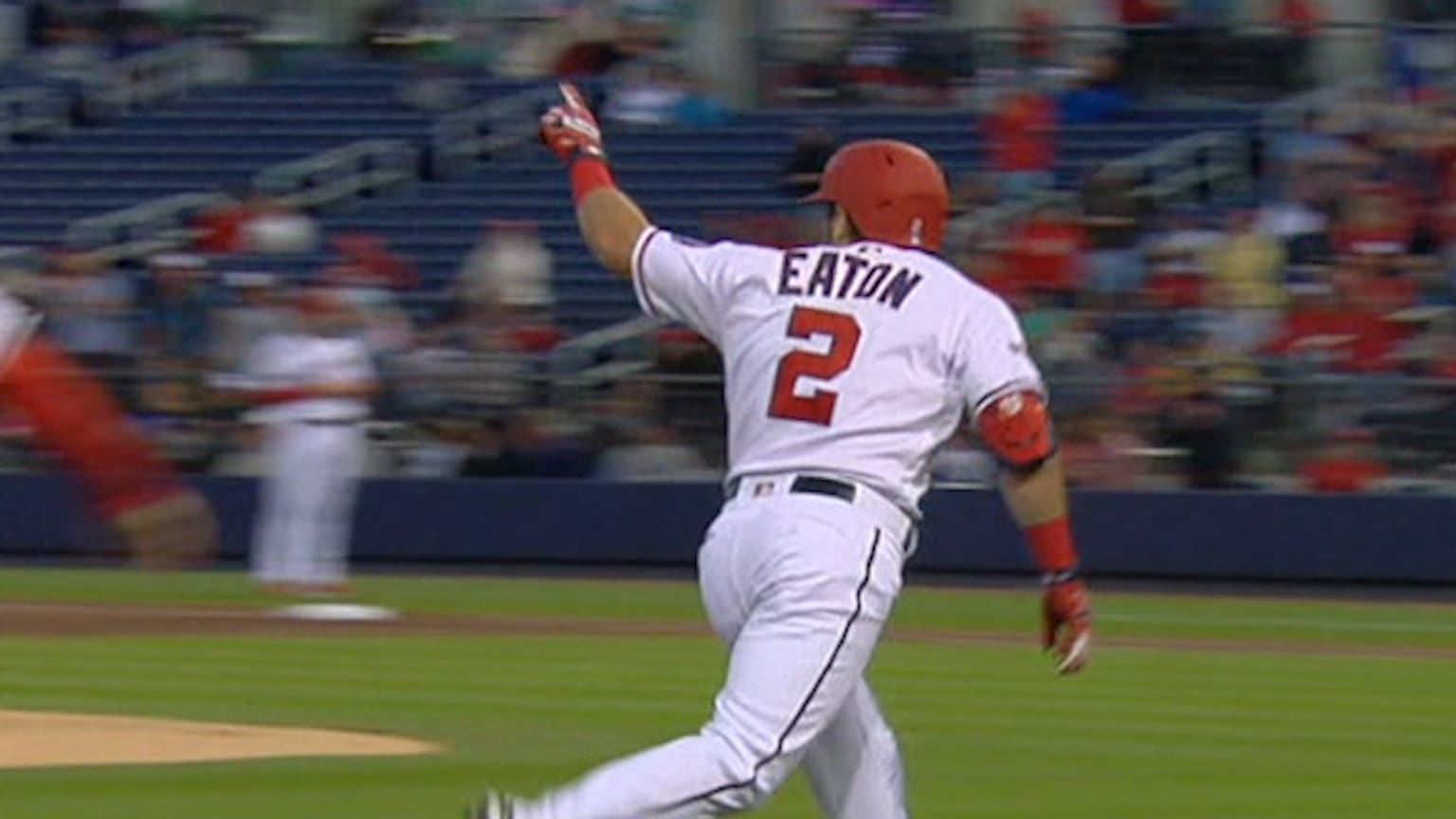 Adam Eaton slugs a home run down the right-field line | 02/27/2020 | St ...