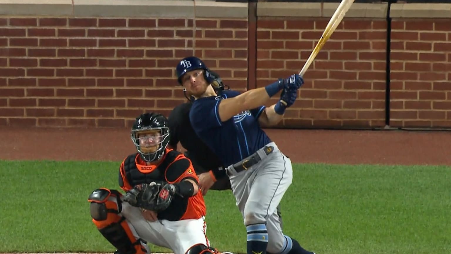 Mike Brosseau's solo home run | 08/01/2020 | Tampa Bay Rays