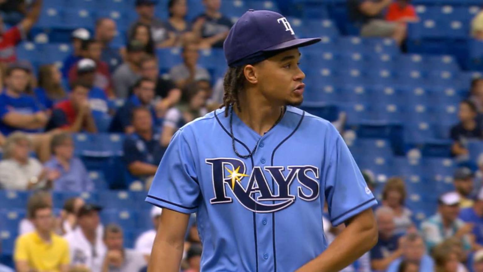 MIL@TB: Archer strikes out seven over six innings | 08/06/2017 | MLB.com