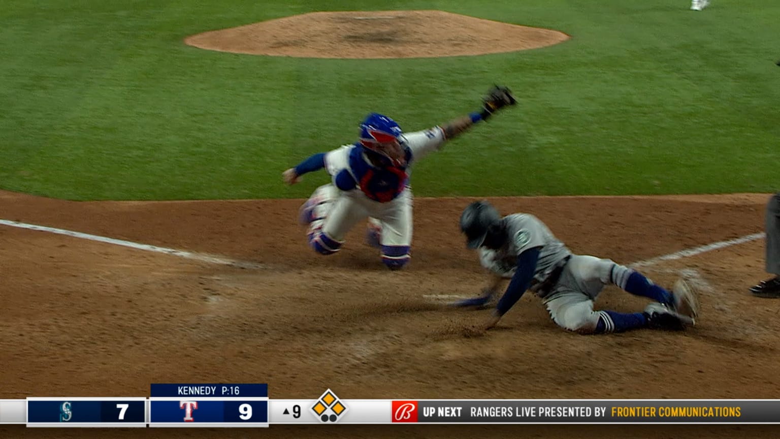 Rangers throw out tying run at home to end game | 05/08/2021 | Texas ...