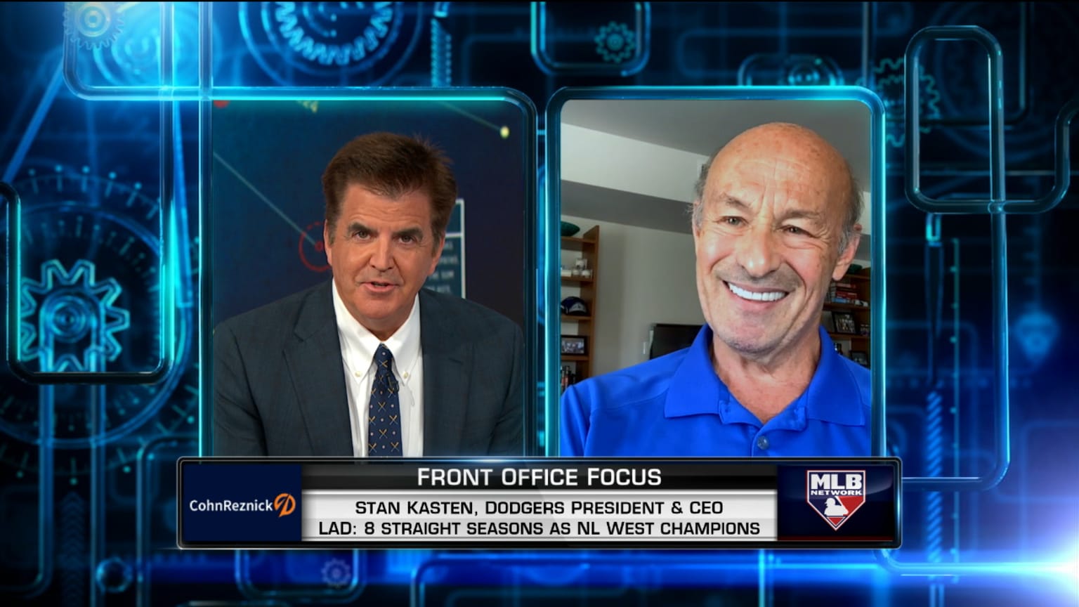 Stan Kasten of the Dodgers joins MLB Now | 09/25/2020 | Chicago Cubs