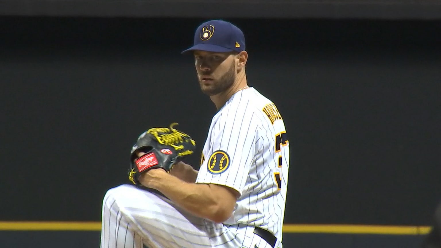 Adrian Houser sienta en strikes a Whit Merrifield | 18/09/2020 | Los ...