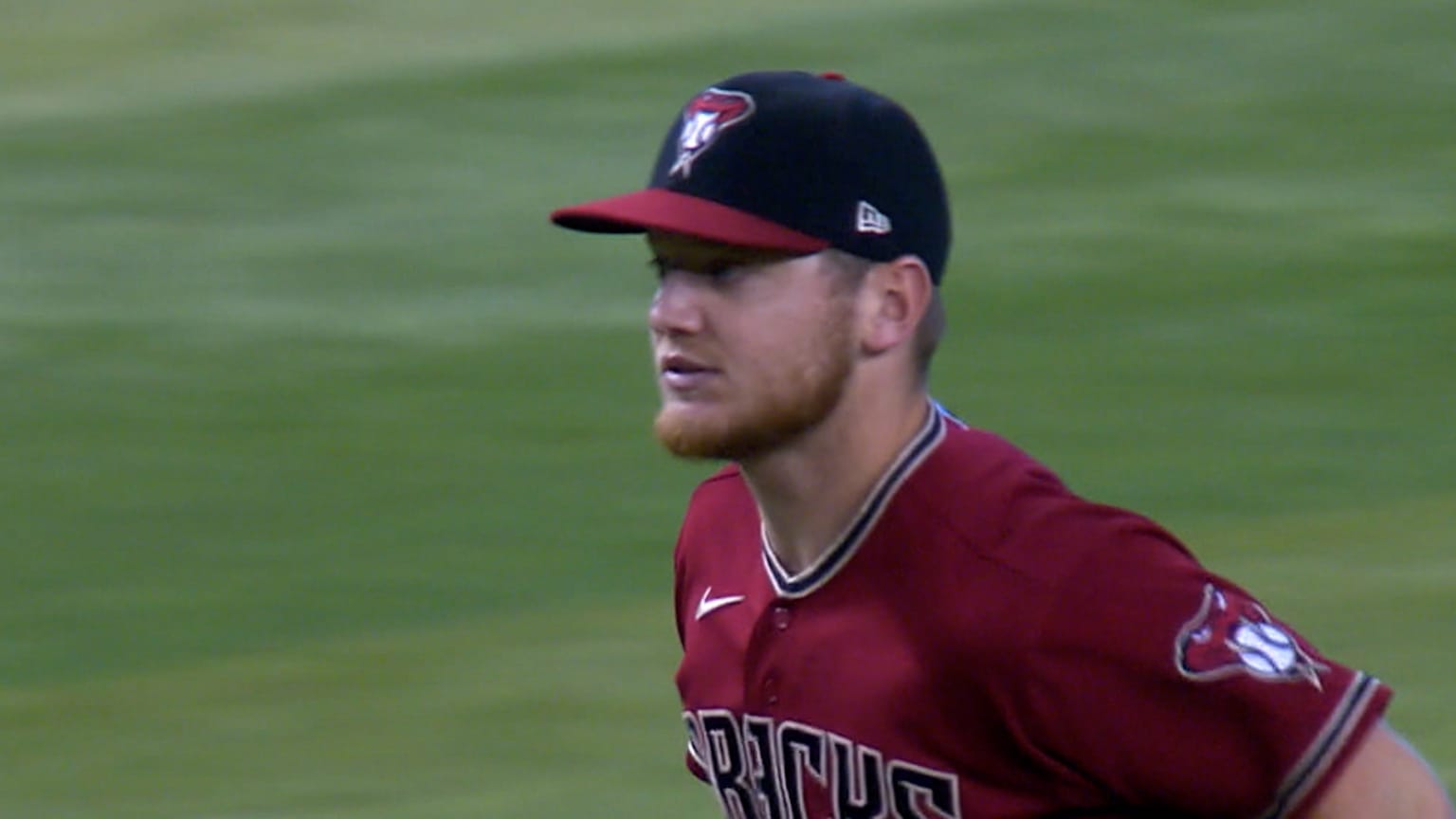 Josh VanMeter throws out Welker in 8th | 10/03/2021 | Cincinnati Reds