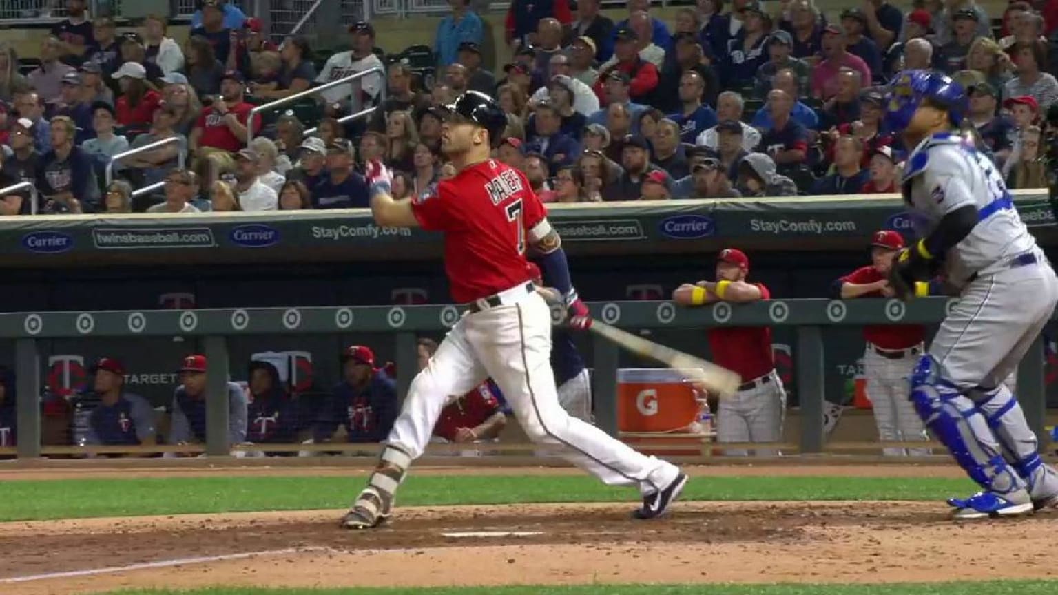 Mauer, Joe vs Hammel, Jason - DOUBLE | 09/01/2017 | MLB.com
