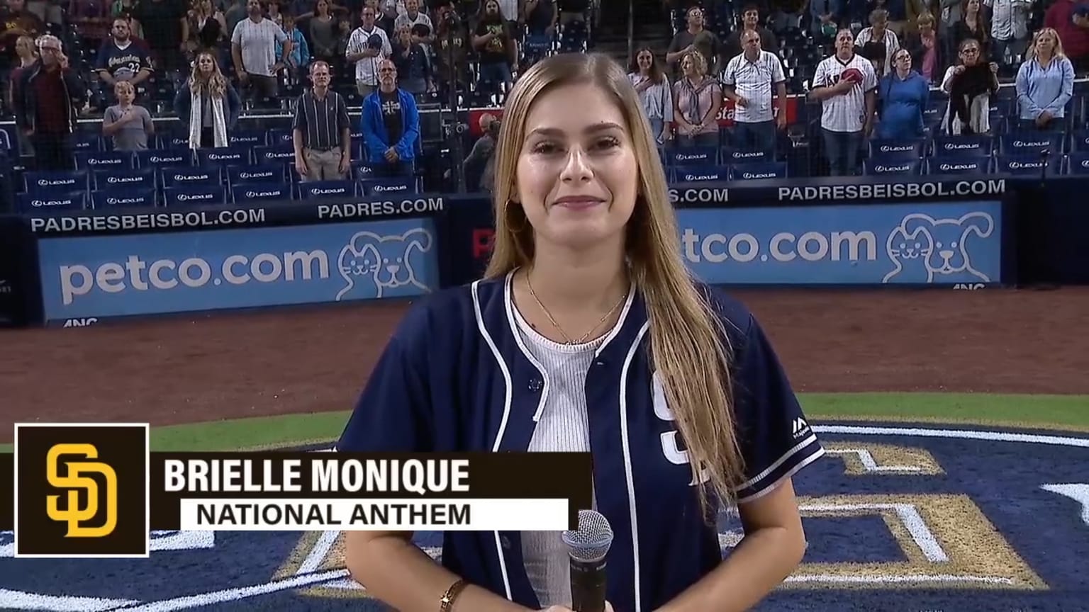 9/20/19: National anthem sung by Brielle Monique | 09/20/2019 | San ...