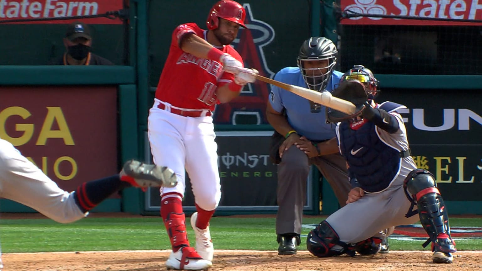 Jose Rojas leads off the bottom 1st with a home run | 05/20/2021 | Los ...