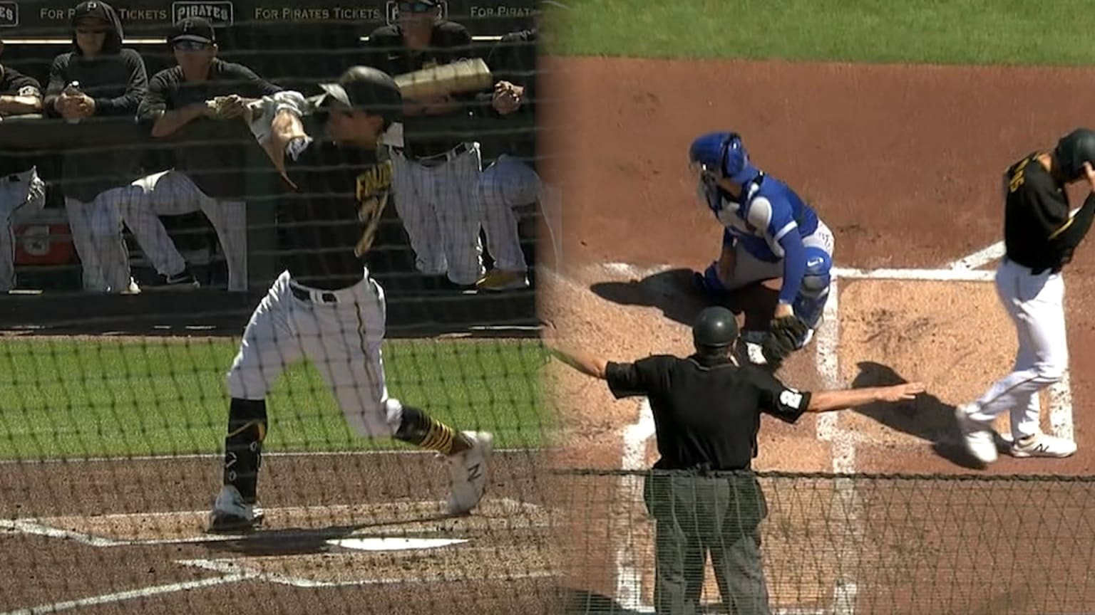 Adam Frazier doubles, Bryan Reynolds scores on error | 03/12/2020 | Los ...