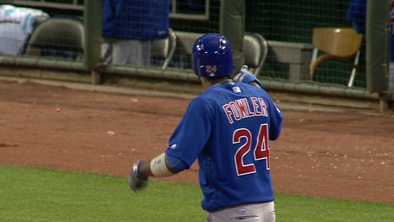 CHC@CIN: Fowler plates Russell with a double to right | 04/23/2016 ...
