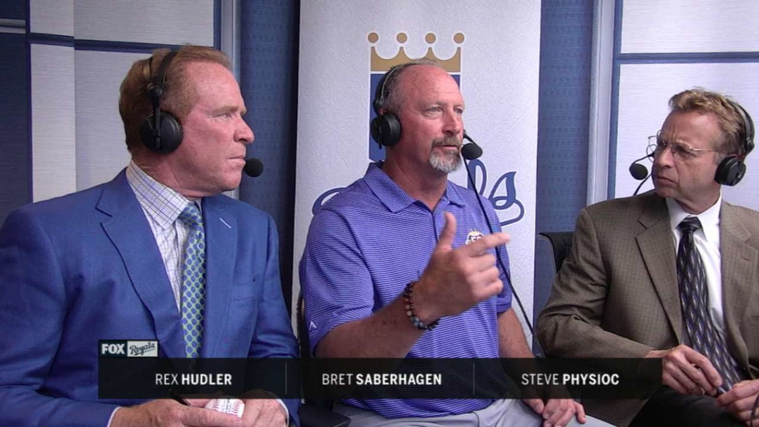 NYY@KC: Saberhagen joins booth, talks 1985 Royals | 05/19/2018 | Los ...
