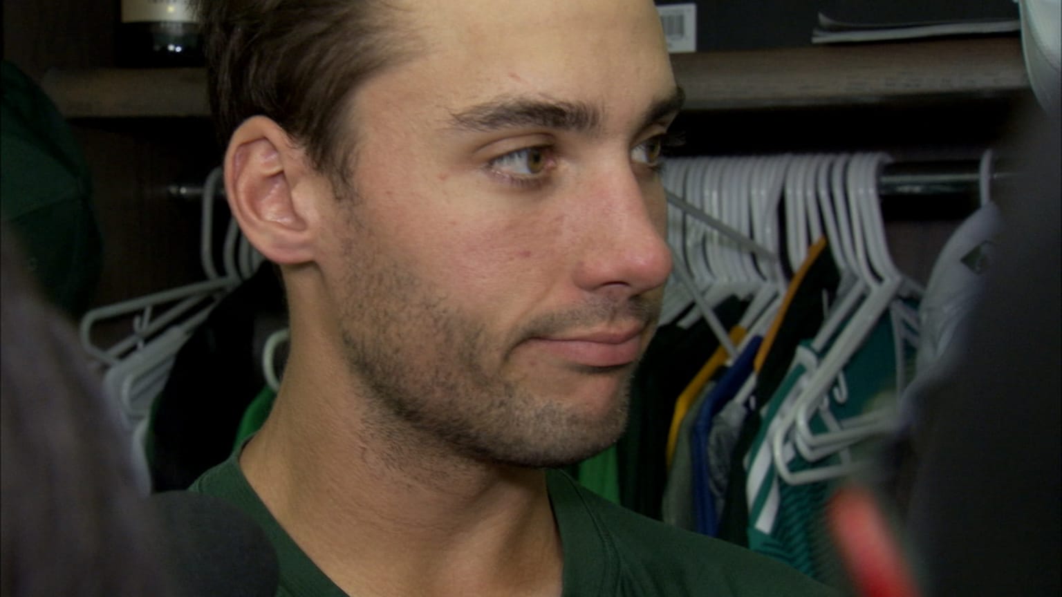 AL WC: Olson talks tough at-bats in WC loss to Rays | 10/02/2019 ...