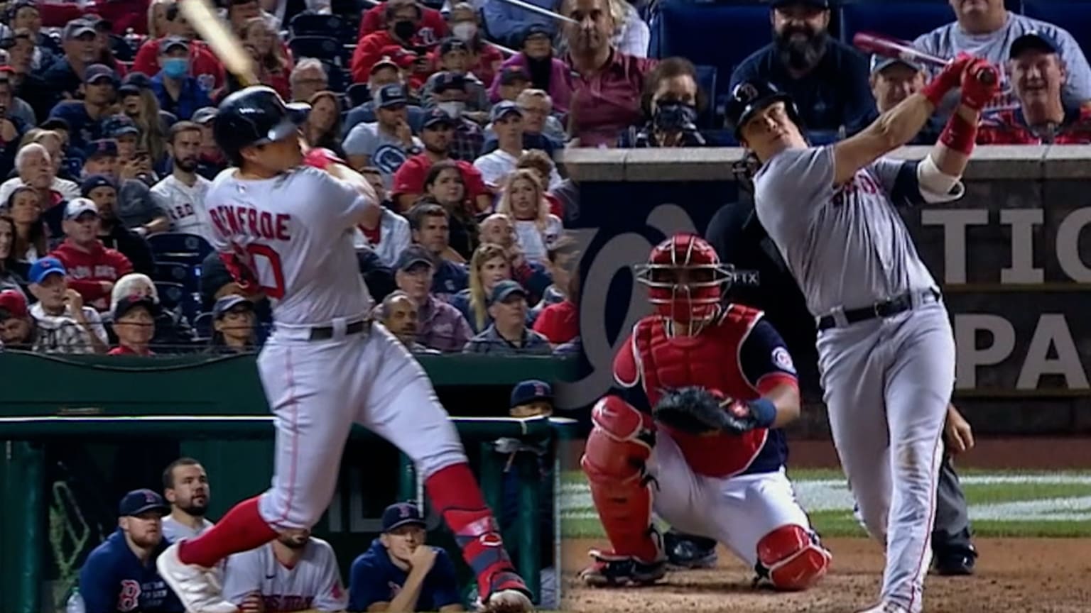 Hunter Renfroe and Bobby Dalbec club back-to-back HRs | 10/01/2021 ...