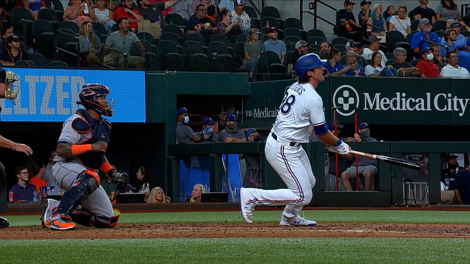 DJ Peters launches a three-run home run to center | 09/14/2021 | MLB.com