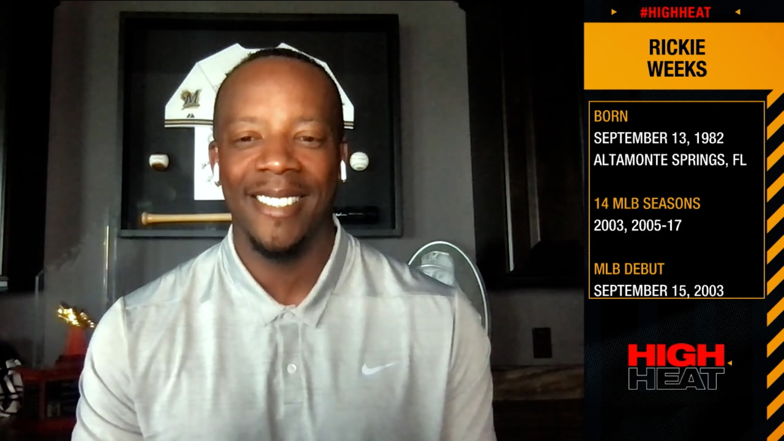 Rickie Weeks joins High Heat to talk retirement, Crew | 08/04/2021 ...