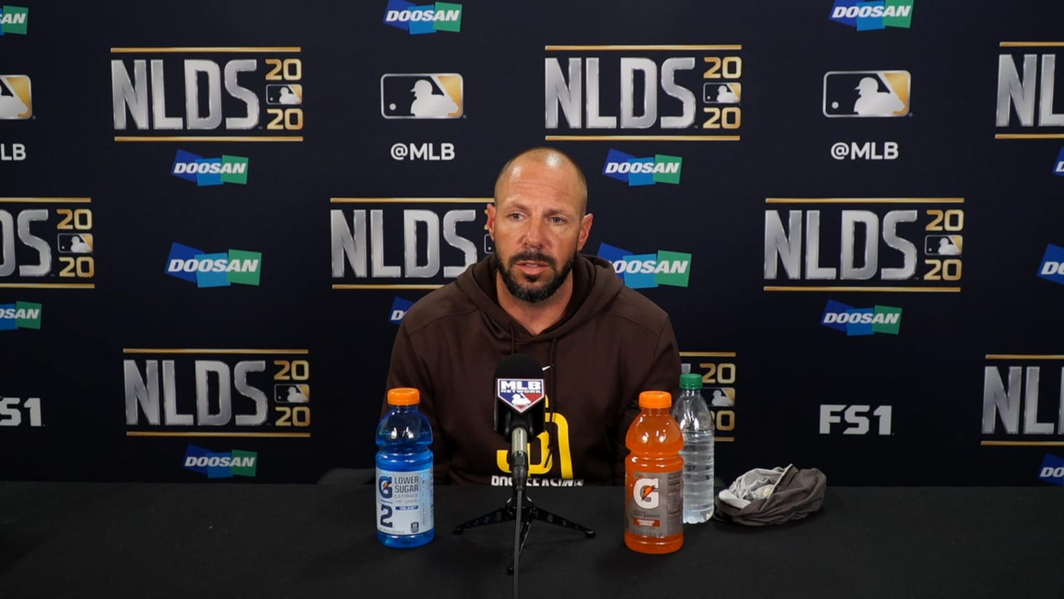 Jayce Tingler on the Game 1 loss | 10/06/2020 | San Diego Padres