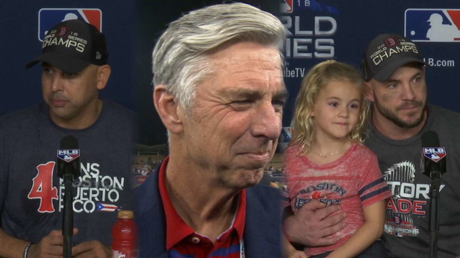 WS2018 Gm5: Cora, Dombrowski on Pearce winning MVP | 10/28/2018 ...