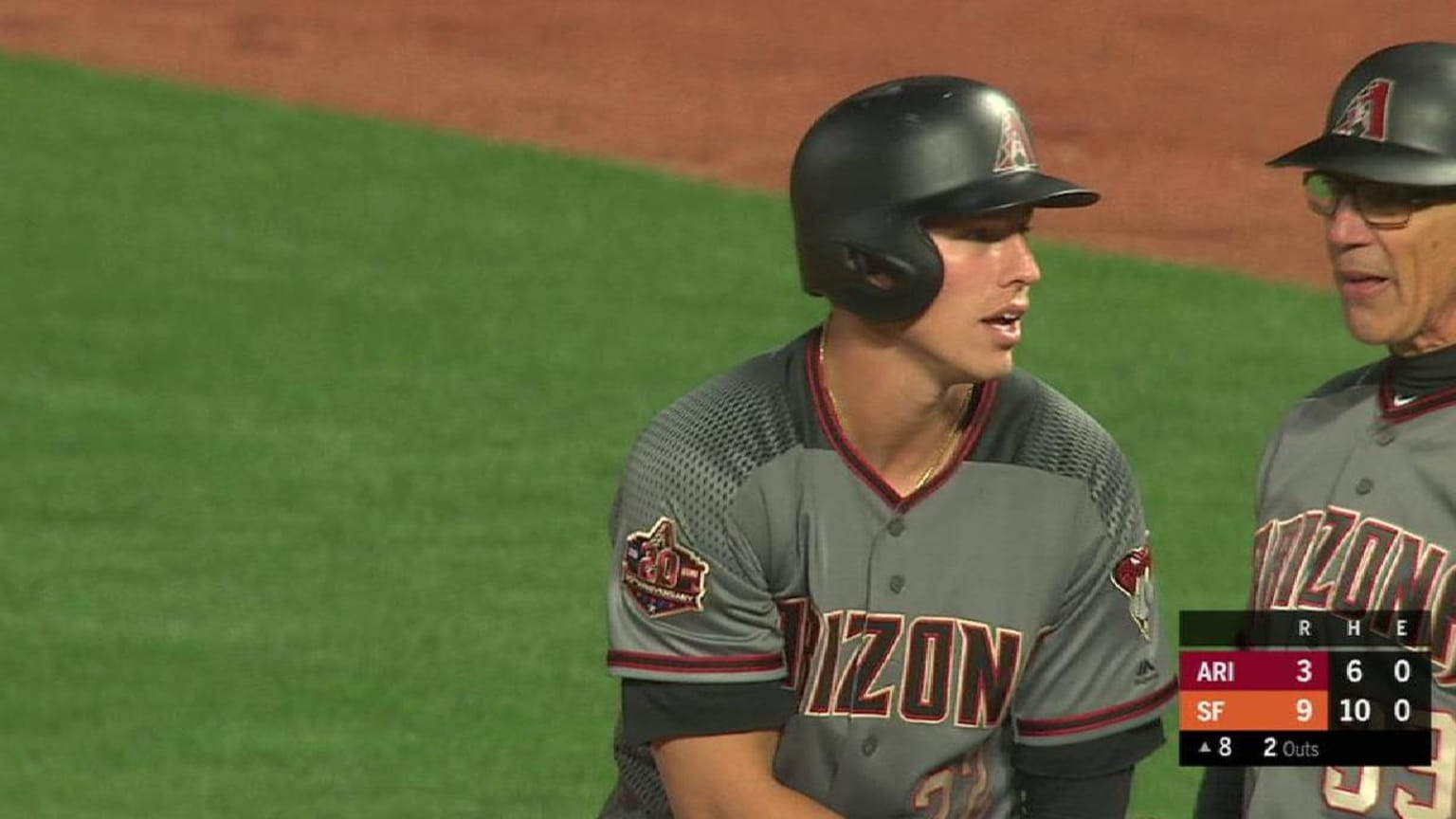 ARI@SF: Lamb plates Peralta with a single to left | 06/04/2018 ...